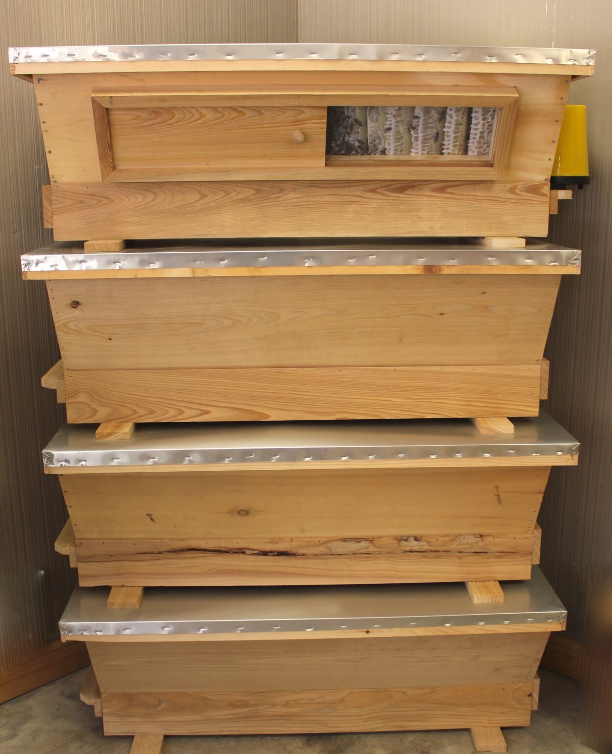 Top Bar Hive Pine w/window | Maple Bend Bee Supply 931-670-6862